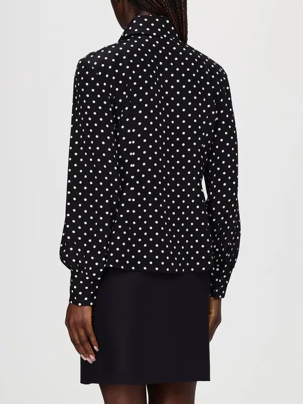 Valentino Garavani Polka Dot Silk Shirt