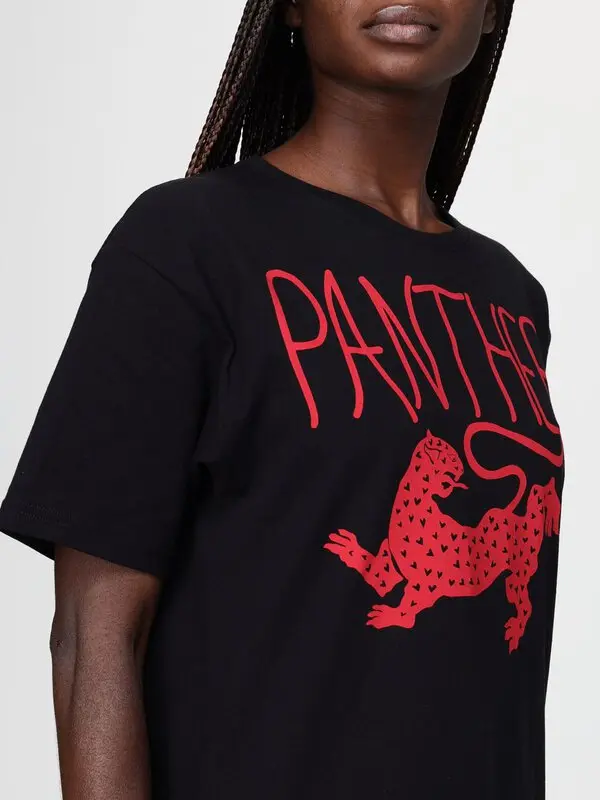 Valentino Garavani Panther Graphic T-shirt - Black
