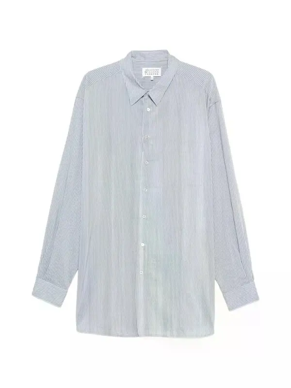 MAISON MARGIELA Striped Oversized Shirt