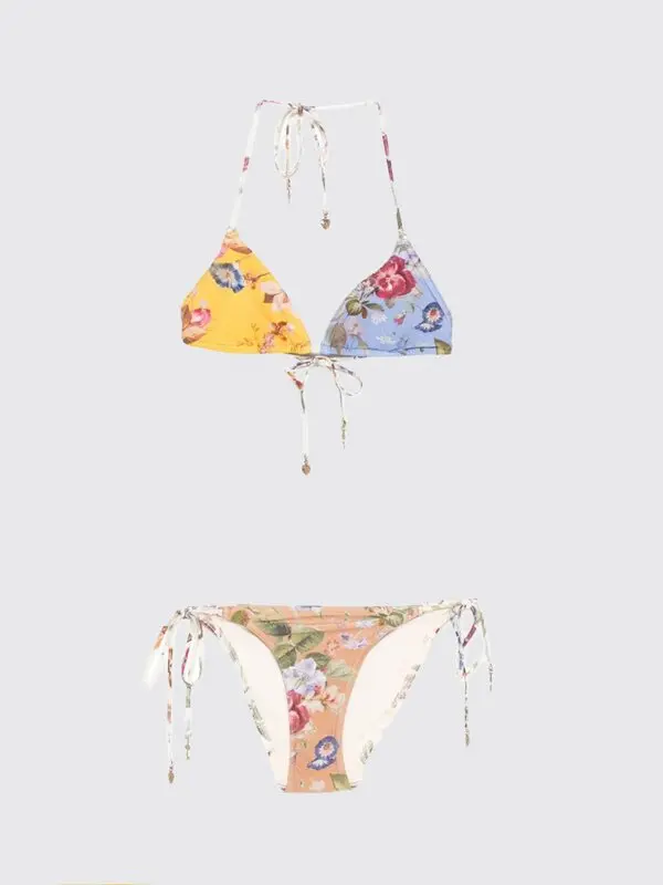 Zimmermann Floral Print Bikini