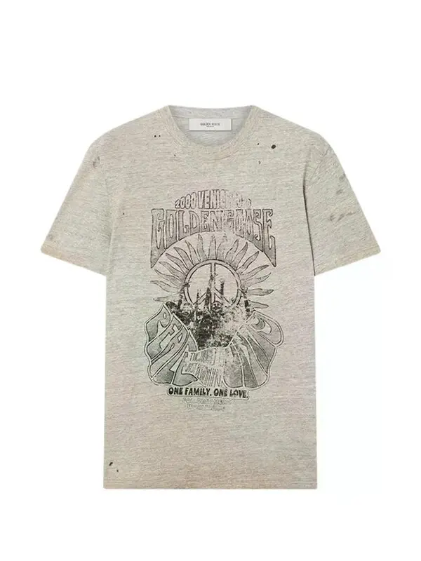 GOLDEN GOOSE Graphic T-shirt - Grey