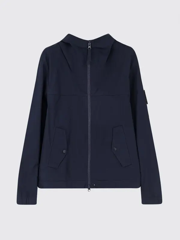 Stone Island Cotton Hooded Windbreaker