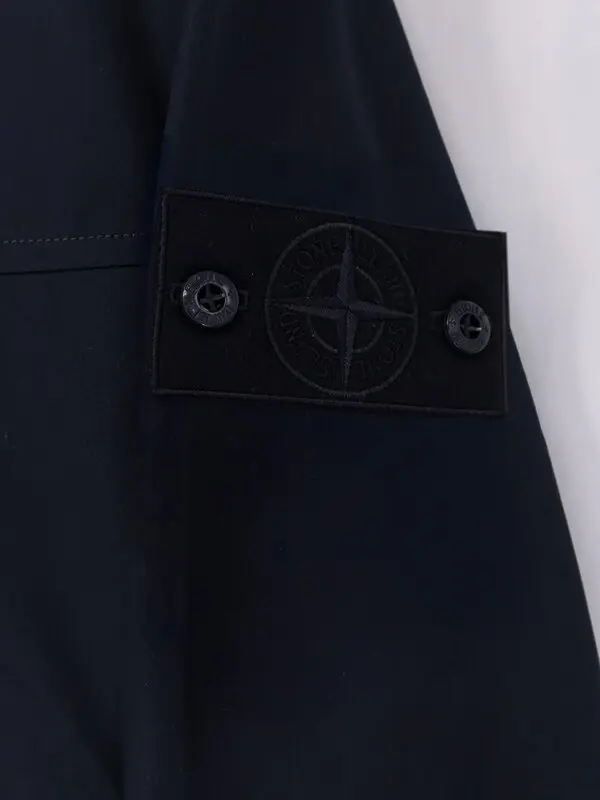 Stone Island Cotton Hooded Windbreaker