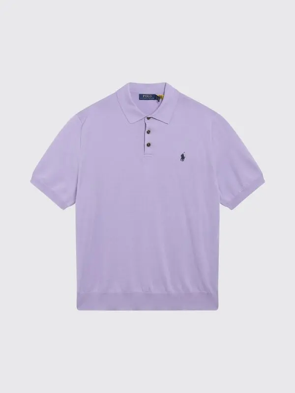 Polo Ralph Lauren Knit Polo Shirt - Violet