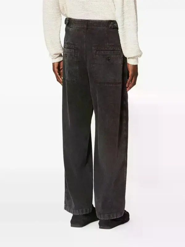 MARANT Ilyan Cotton Trousers - Grey
