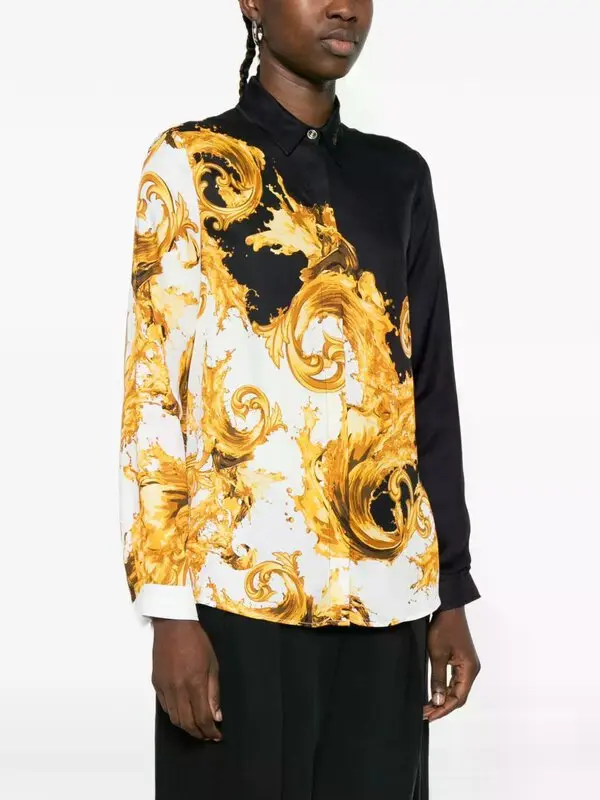 Versace Baroque-print Shirt