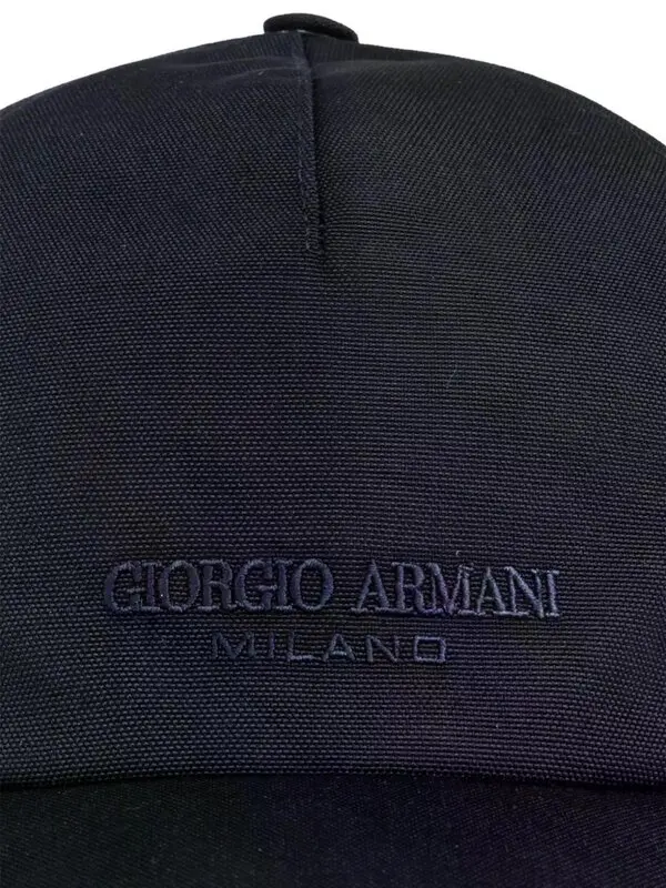 Giorgio Armani Logo-plaque Cap