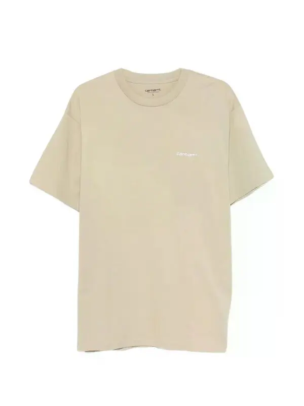 Carhartt Work In Progress Script-embroidery T-shirt