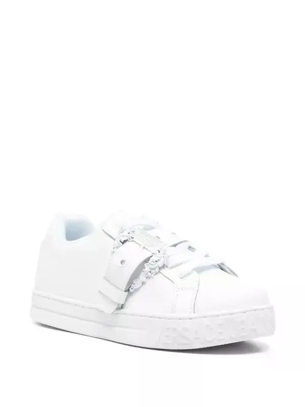 Versace Buckle-strap Sneakers