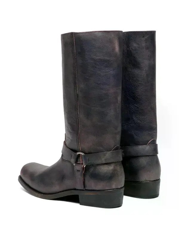 GOLDEN GOOSE Square-toe Biker Boots