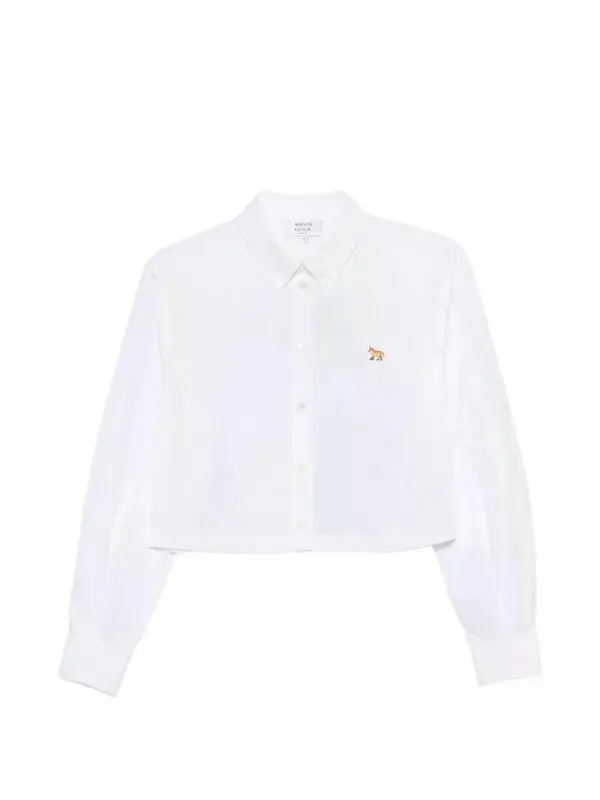 Maison Kitsuné Baby Fox Cropped Shirt