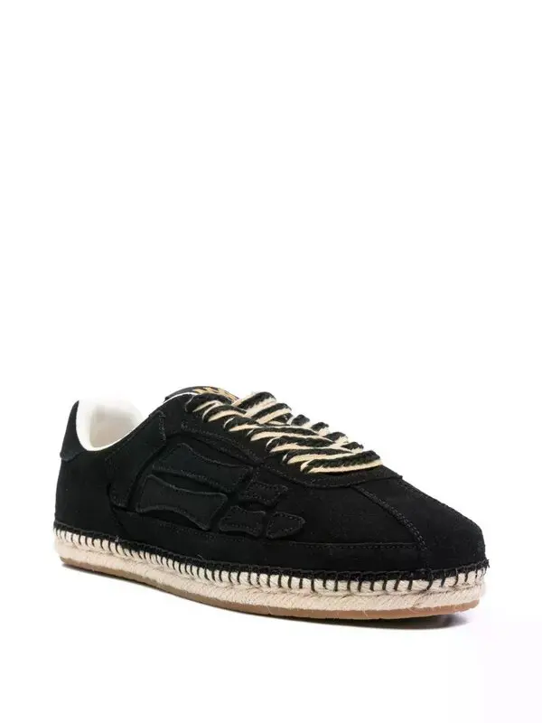 Amiri Pacific Bones Espadrille - Black