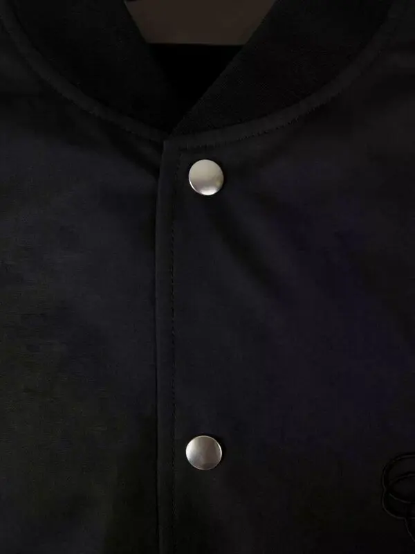 JIL SANDER Embroidery Button Bomber Jacket