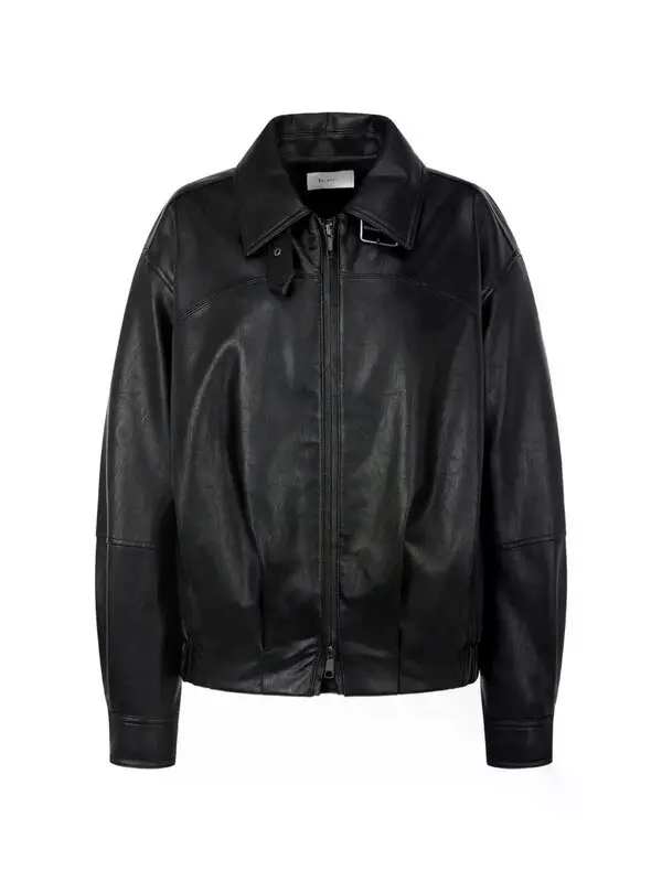 STUDIO TOMBOY Faux-leather Jacket - Black