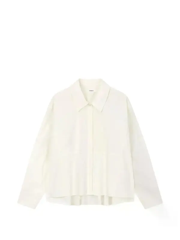 STUDIO TOMBOY Unbalanced Shirt - Neutrals