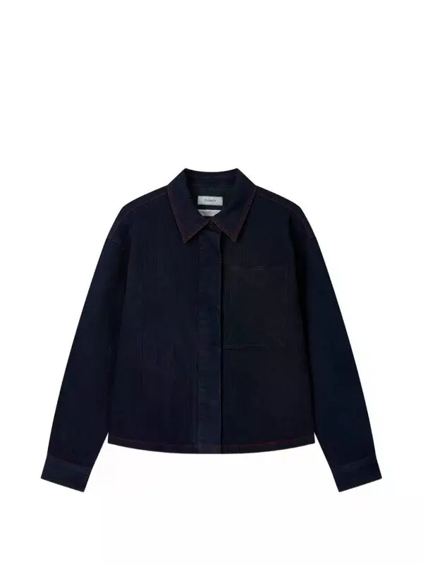 STUDIO TOMBOY Corduroy Denim Shirt - Blue