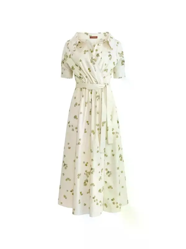 Altuzarra Lydia Floral-pattern Dress - Neutrals