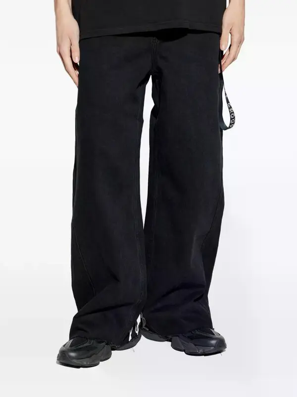 44 LABEL GROUP Logo Trim Trousers