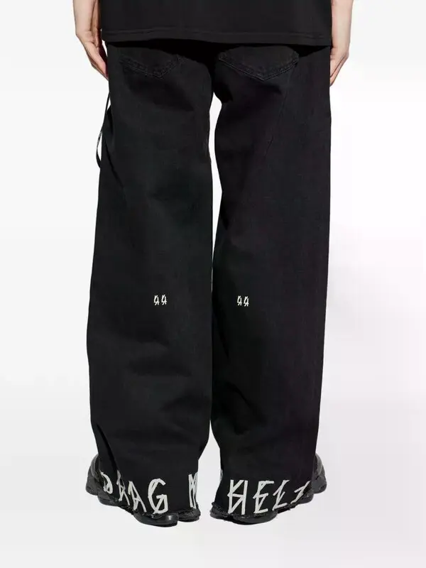 44 LABEL GROUP Logo Trim Trousers