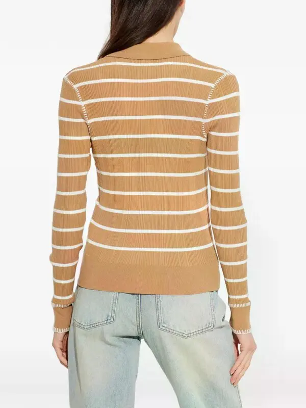 Rag & Bone Striped Button Cardigan