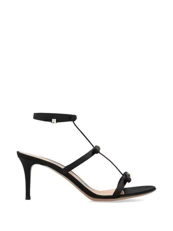 GIANVITO ROSSI Bow Leather Sandals