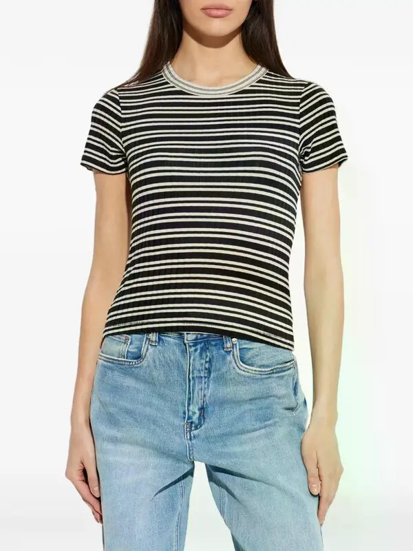 Rag & Bone Striped Ribbed T-shirt