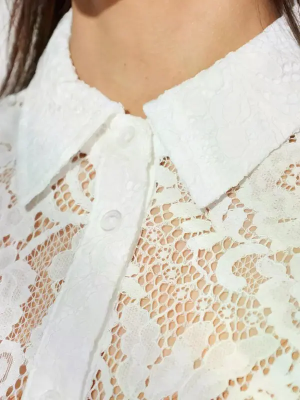 Michael Kors Lace Button Shirt
