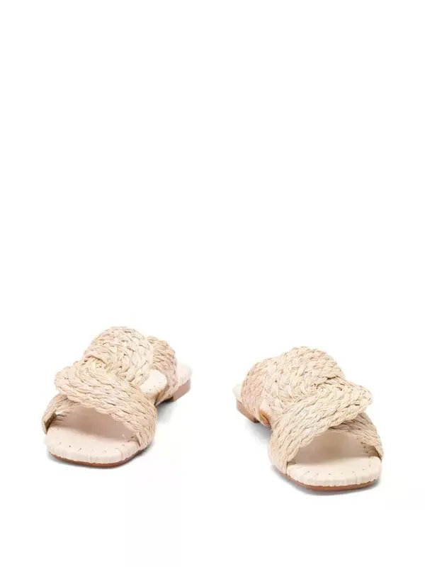 CastaÑer Padme Flat Sandals - Neutrals