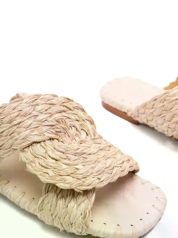 CastaÑer Padme Flat Sandals - Neutrals
