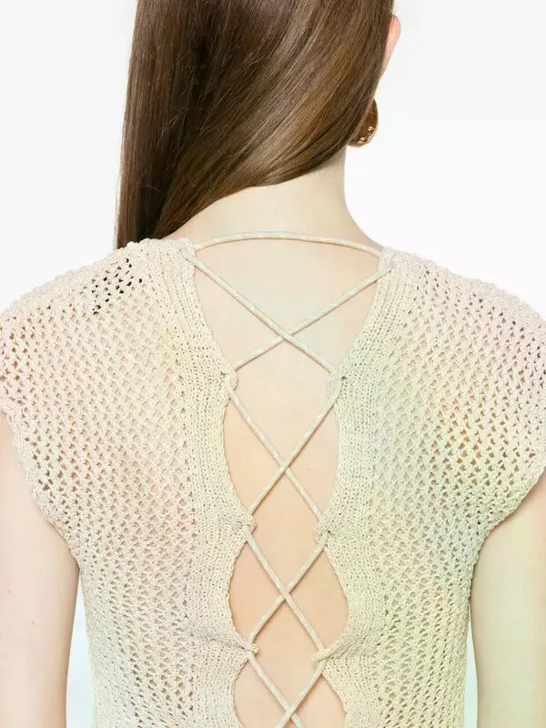 Alpha Studio Open-back Top