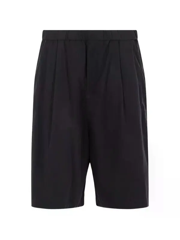 UNDERCOVERISM Drawstring Frayed Shorts - Black