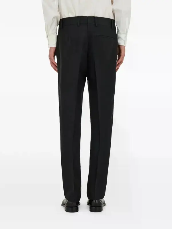FERRAGAMO Tailored Stretch Wool Trousers