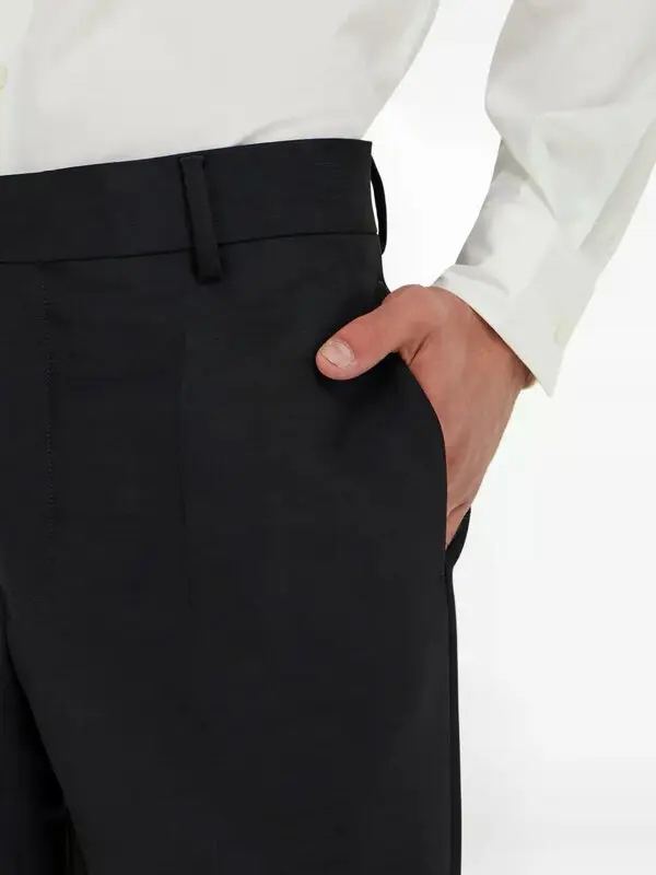 FERRAGAMO Tailored Stretch Wool Trousers