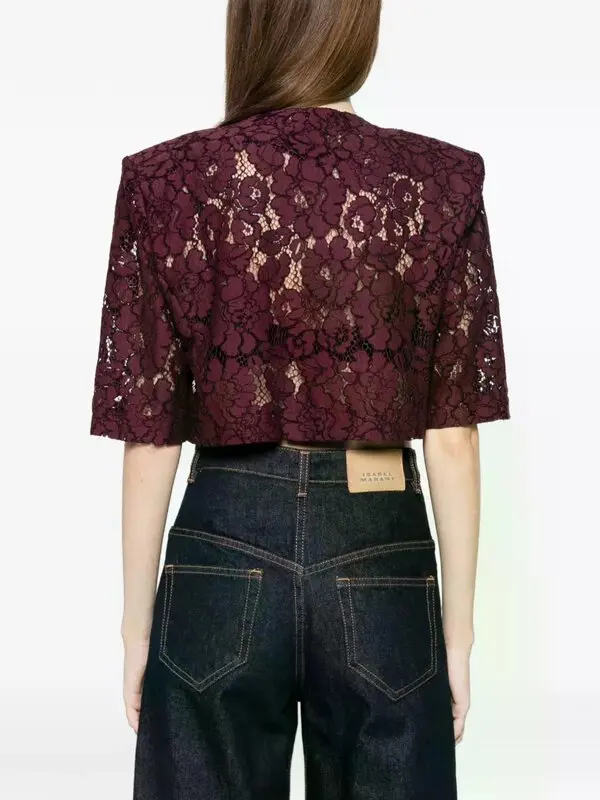 Pinko Lace Cropped Jacket