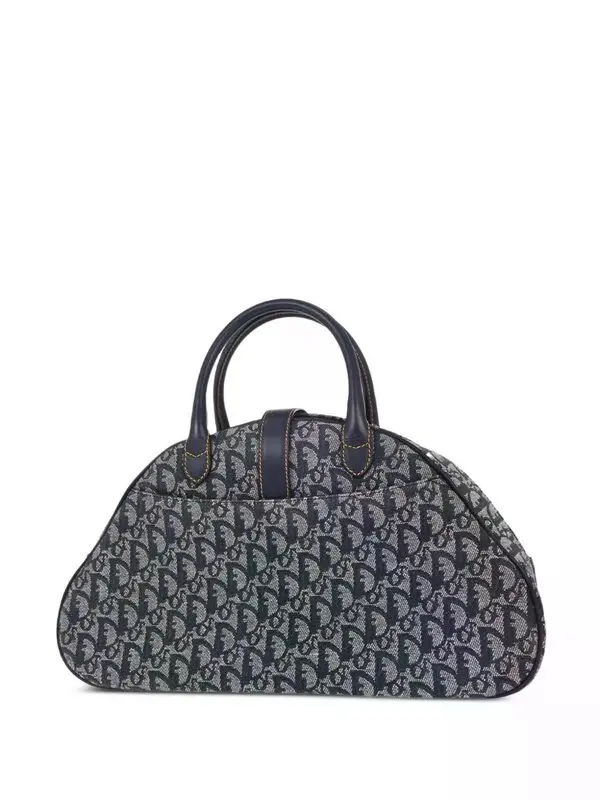 Dior 2000 Double Saddle Trotter Tote Bag