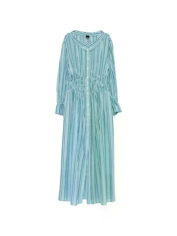Pinko Striped Maxi Dress