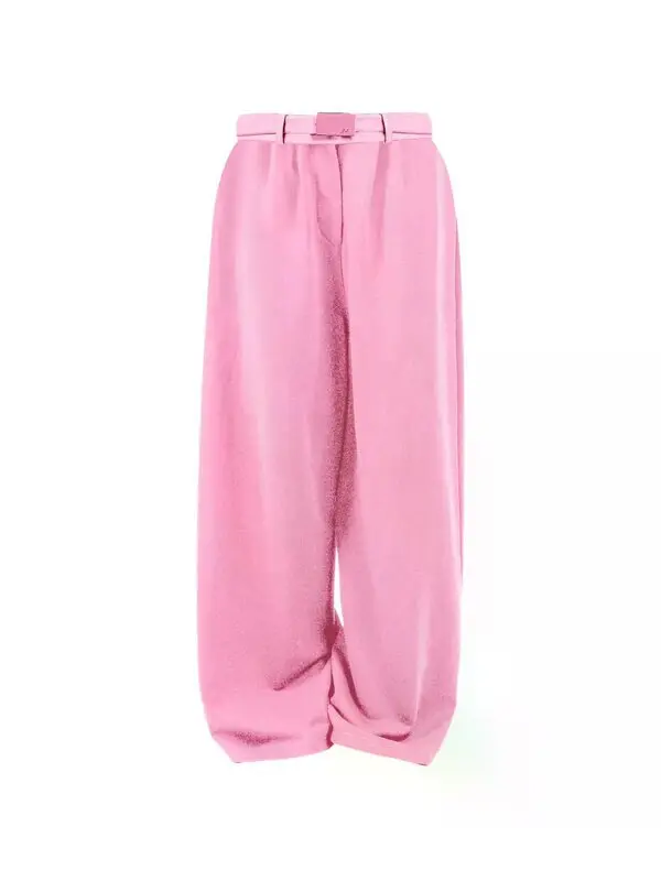 ROWEN ROSE Wide-leg Trousers - Pink