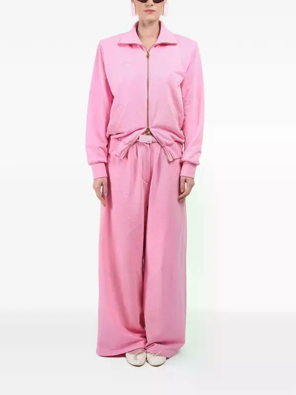 ROWEN ROSE Wide-leg Trousers - Pink