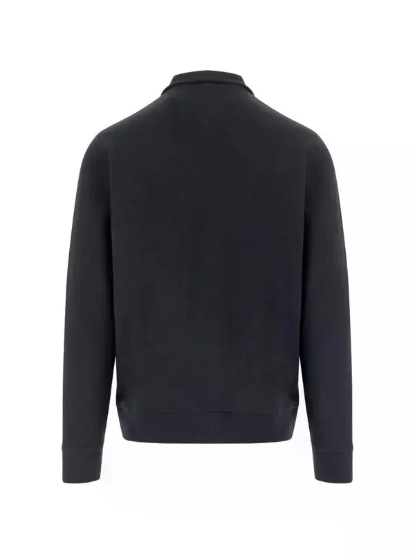 Vince Crew-neck Zip-up Cardigan