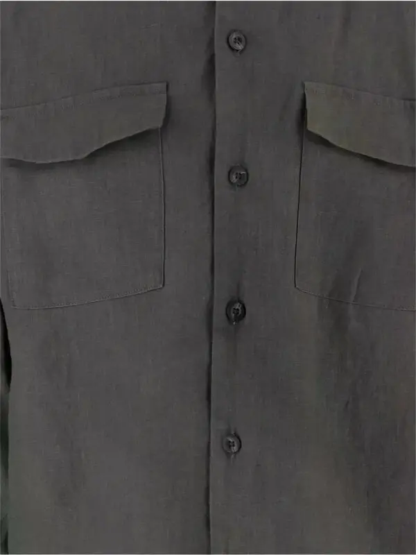 Vince Linen Pocket Shirt