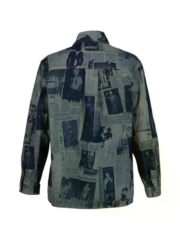 JEAN PAUL GAULTIER Newspaper-print Shirt