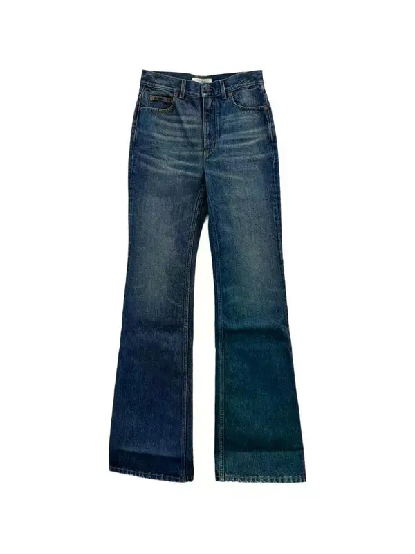 Chloé Flared Leg Jeans - Blue
