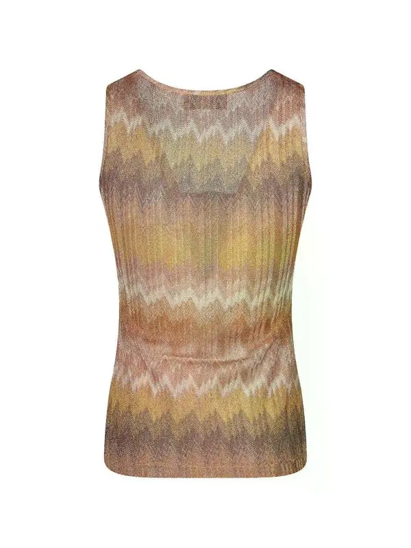 Missoni Button Patterned Tank Top