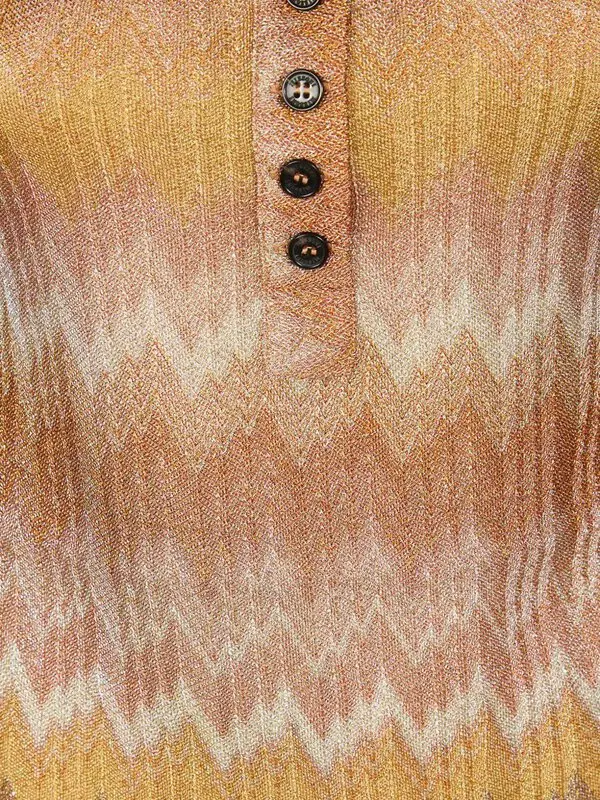Missoni Button Patterned Tank Top