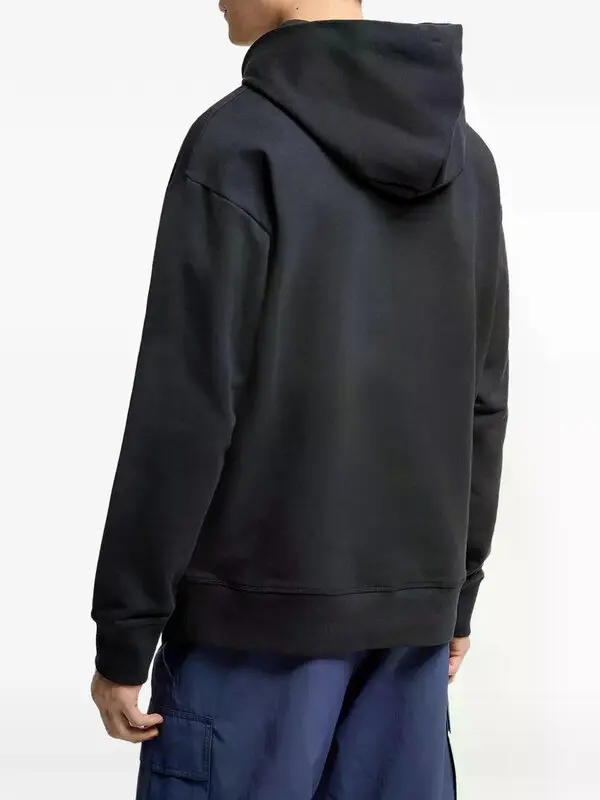 Moncler Logo-print Hoodie - Blue