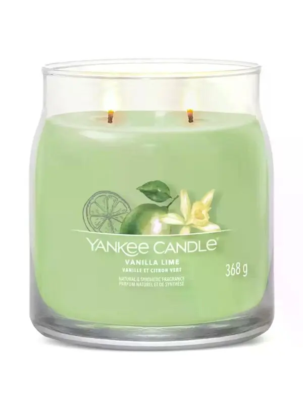 YANKEE CANDLE Medium Vanilla Lime Candle