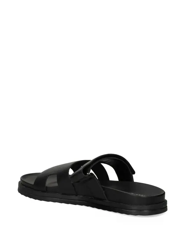 Tommy Hilfiger Leather Logo Sandals