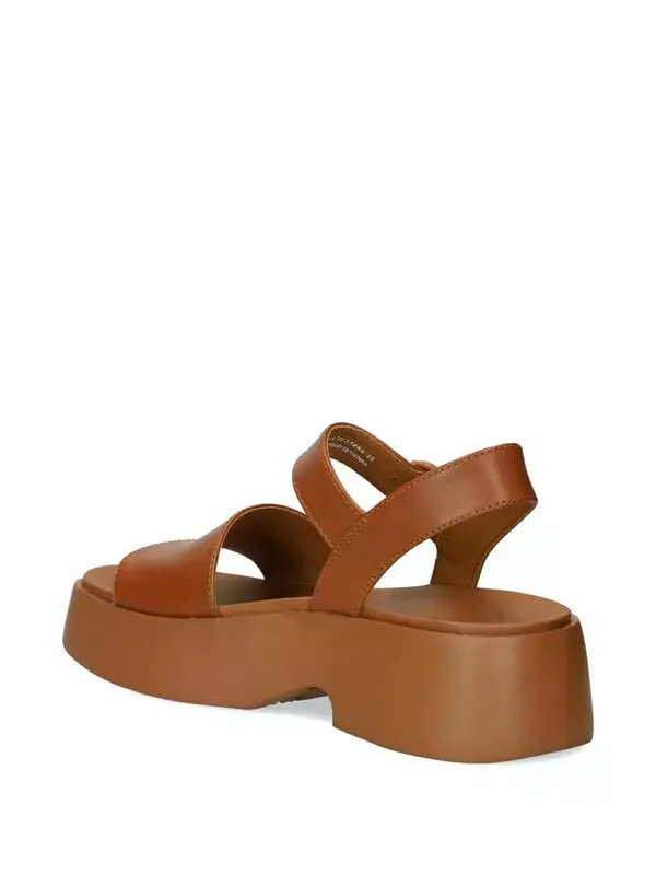 Camper Buckle-strap Platform Sandals