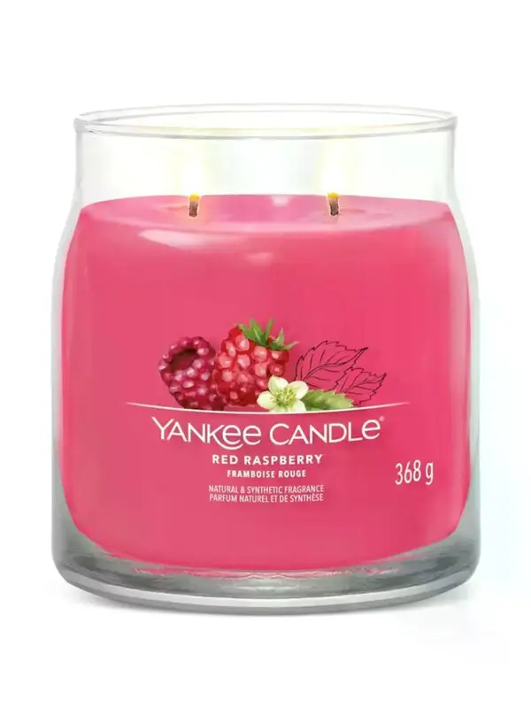 YANKEE CANDLE Medium Raspberry Candle