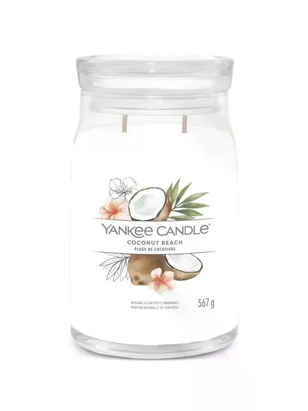 YANKEE CANDLE Large Coconut Beach Candle